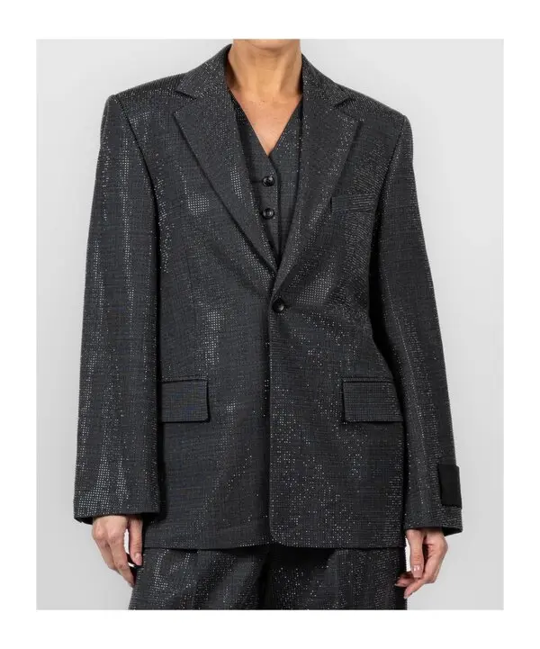 Alexander Wang Sequin-embellished Oversized Blazer