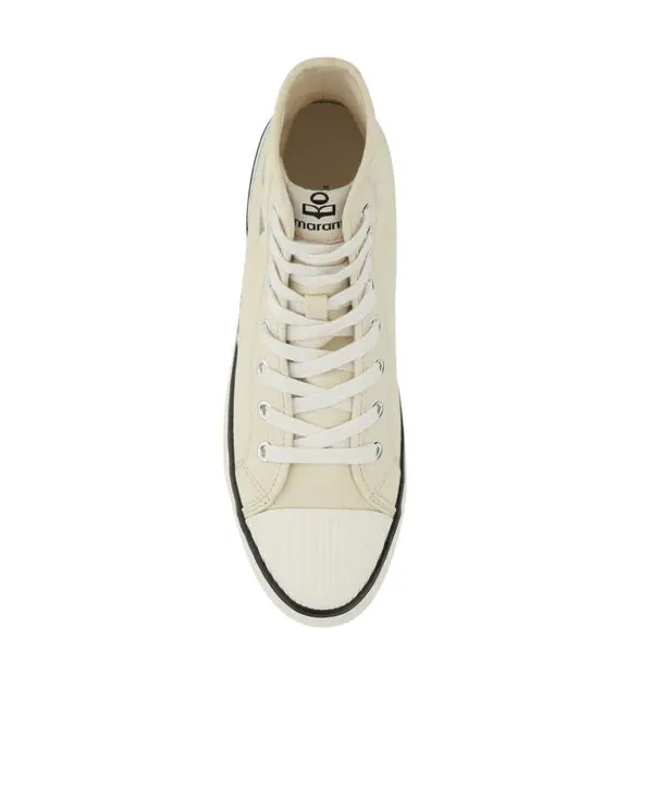 Isabel Marant Étoile Benkeen High-top Canvas Sneakers