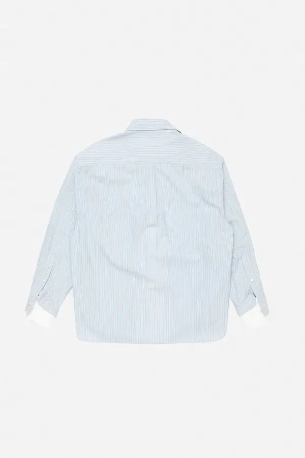 Acne Studios Striped Layered Button-up Shirt
