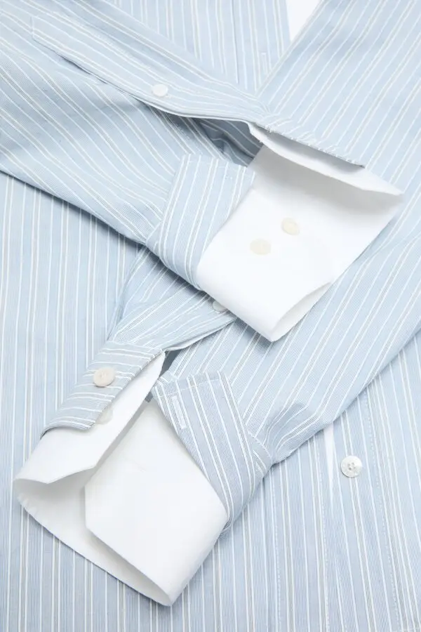Acne Studios Striped Layered Button-up Shirt