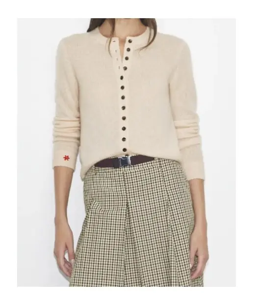 Tory Burch Embroidered Cardigan