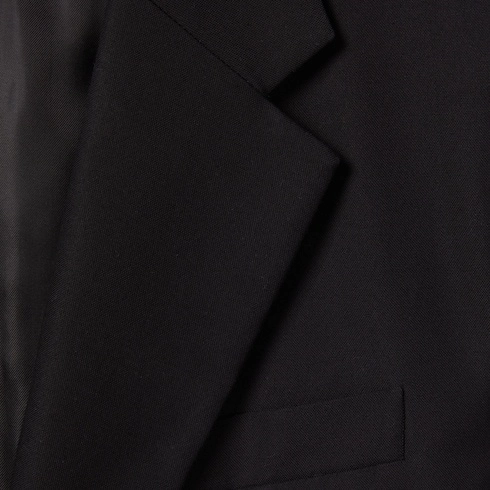 Gucci Single Breasted Cotton Canvas Jacket - Black