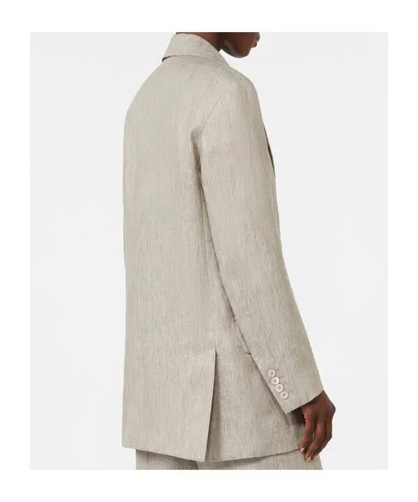Max Mara Double-breasted Blazer - Nude
