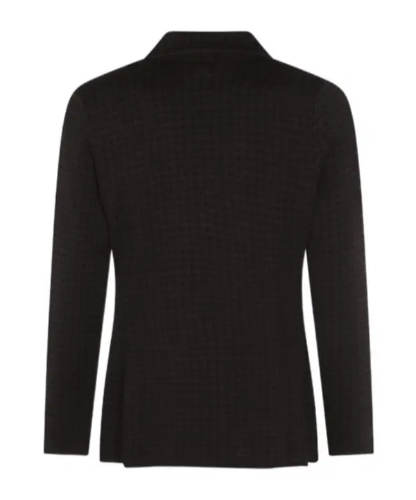 LARDINI Houndstooth Double-breasted Jacket - Brown
