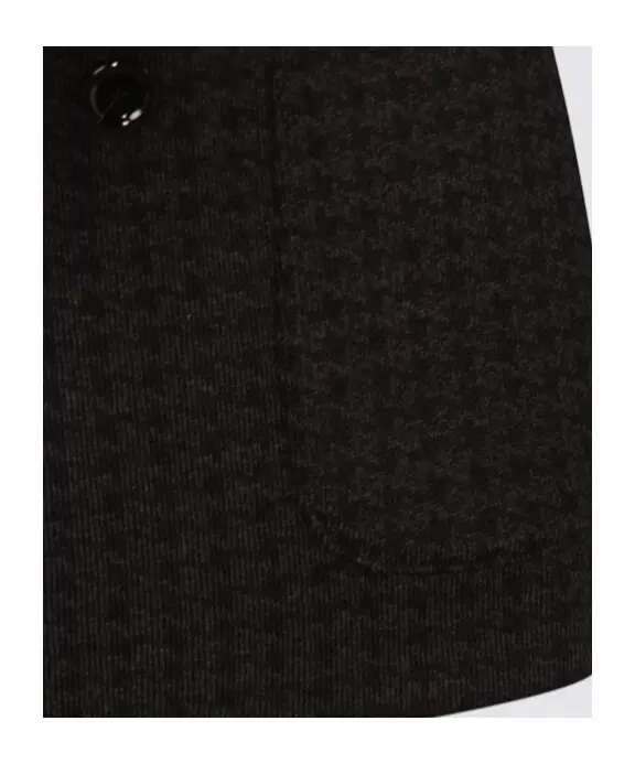 LARDINI Houndstooth Double-breasted Jacket - Brown