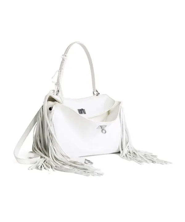 Balenciaga Rodeo Small Fringe Handbag