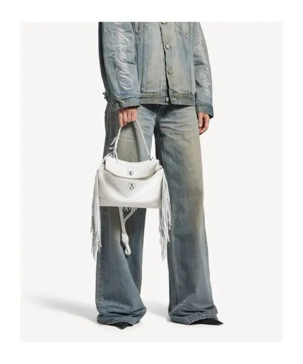 Balenciaga Rodeo Small Fringe Handbag