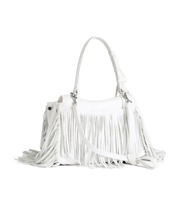 Balenciaga Rodeo Small Fringe Handbag