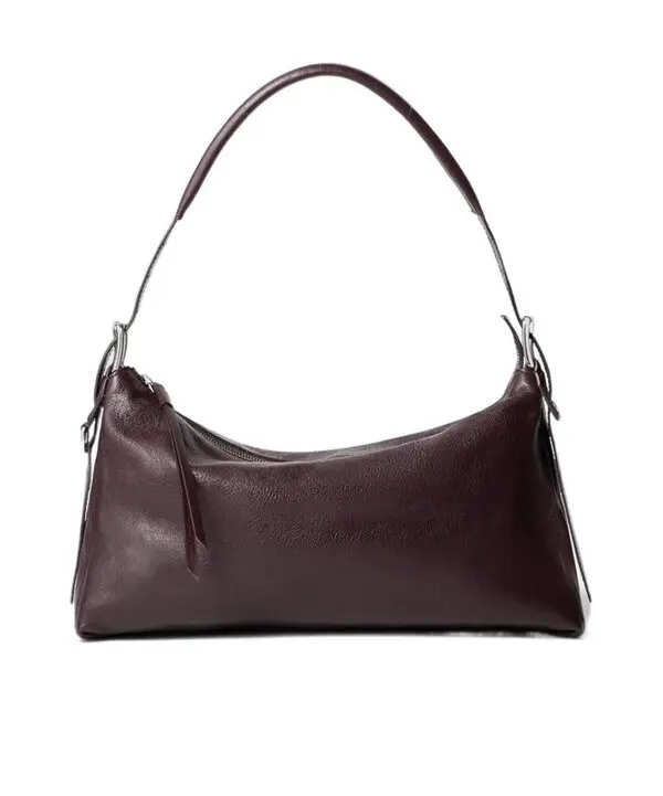LEMAIRE Belted Baguette Shoulder Bag - Chianti