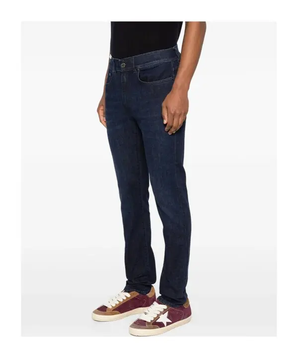 PT TORINO Straight Leg Jeans - Black