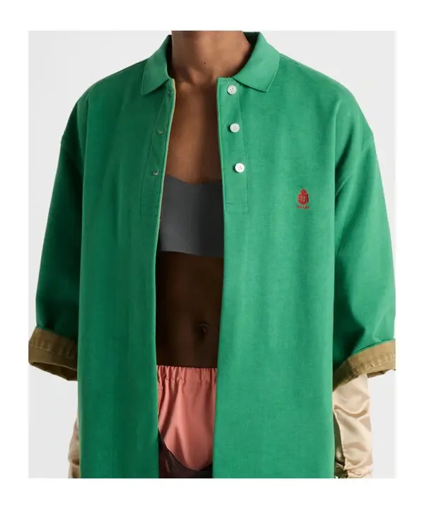 Prada Boxy Piqué Jacket