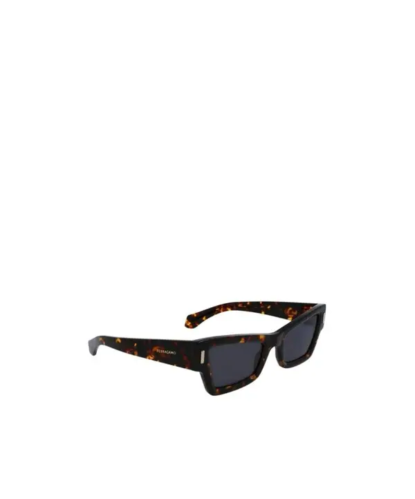 FERRAGAMO Acetate Rectangular Sunglasses
