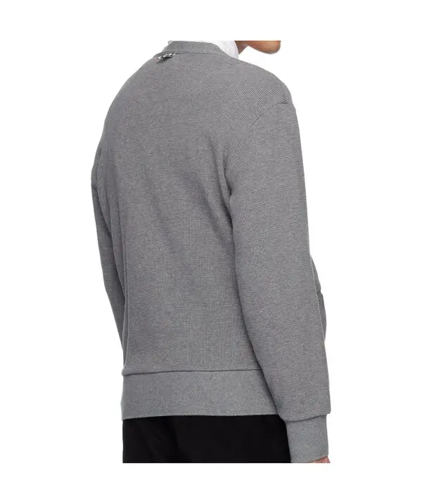 Thom Browne V-neck 4-bar Intarsia Cardigan