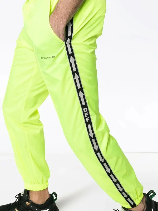 Off-White Logo Stripe Track Trousers