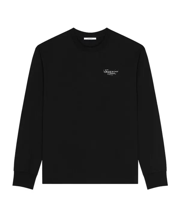 Givenchy Stamp Printed Long-sleeved T-shirt