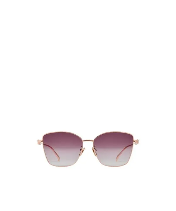 Gucci Specialized Fit Butterfly Sunglasses - Rose Gold