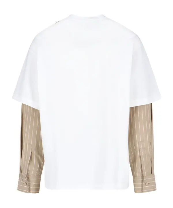JIL SANDER Layered Sleeve T-shirt