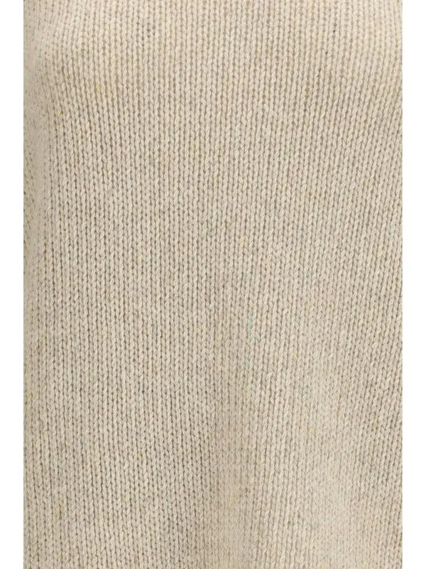 THE ROW Long Sleeve Sweater - Nude