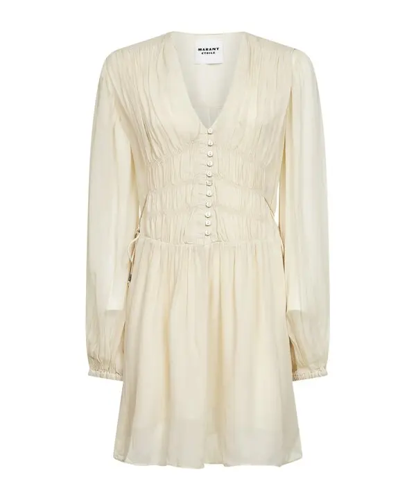 Isabel Marant Étoile Loriena Floral Printed Mini Dress - No