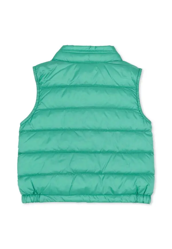 Moncler Amaury Packable Down Vest - Green
