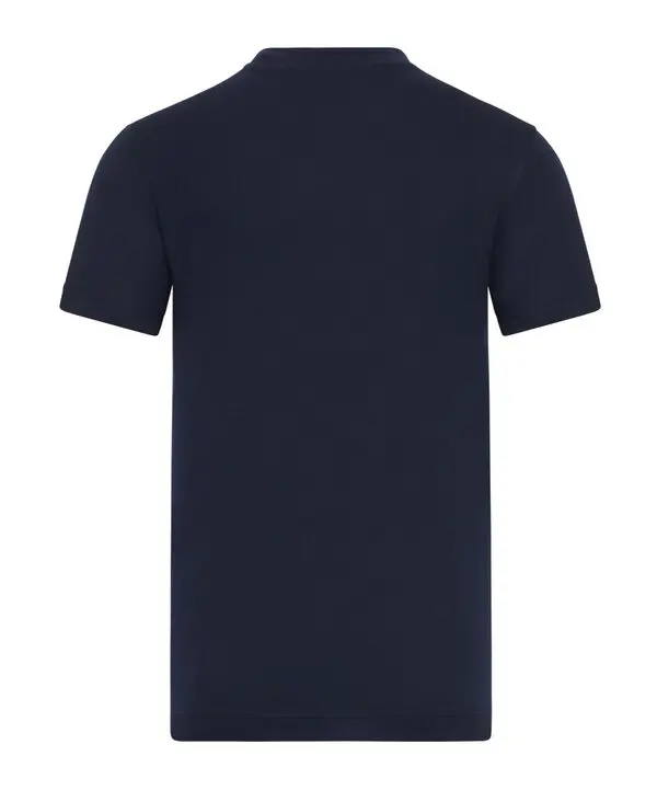 Burberry Logo Embroidered Crewneck T-shirt