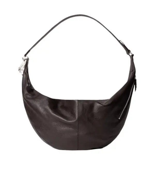 LEMAIRE Zip Leather Shoulder Bag