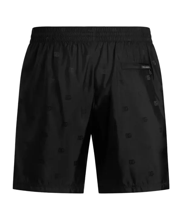 Dolce & Gabbana Drawstring Swim Shorts - Black