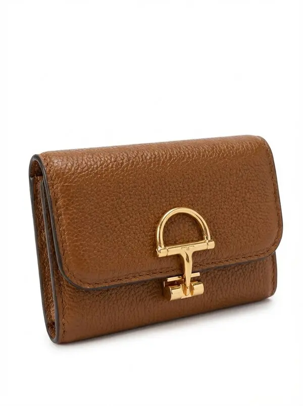 Gucci Softbit Card Case - Brown