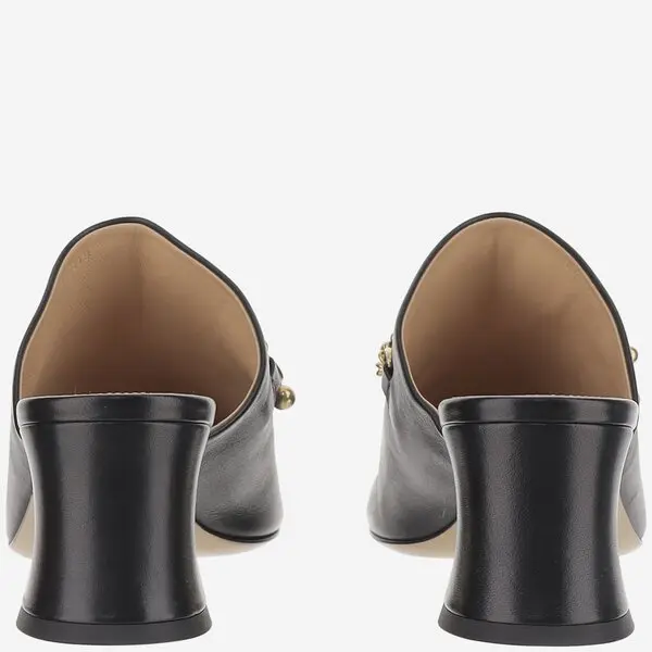 Chloé Charm Heeled Mules