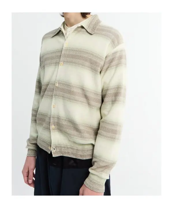 Auralee Striped Shirt - White