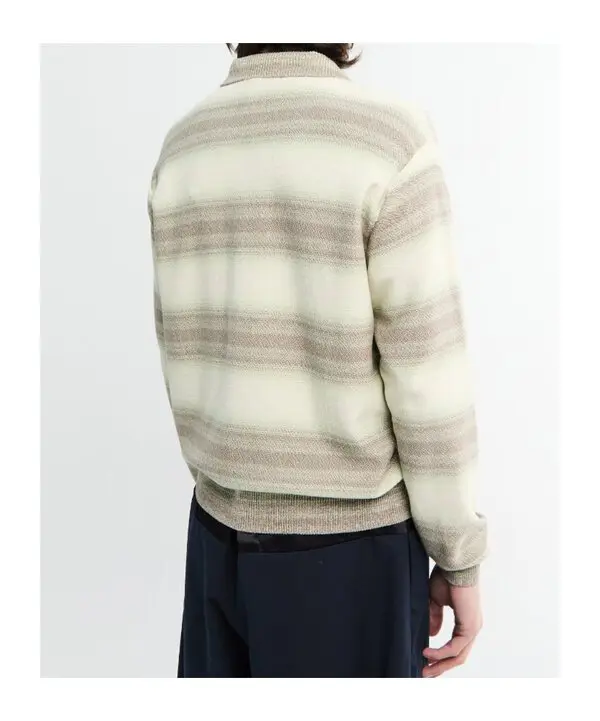 Auralee Striped Shirt - White