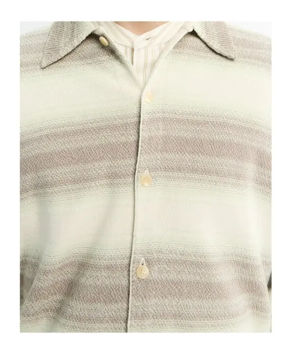 Auralee Striped Shirt - White