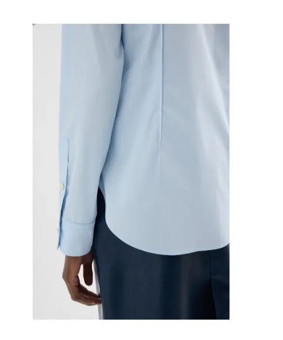 JIL SANDER Lightweight Poplin Shirt - Sky