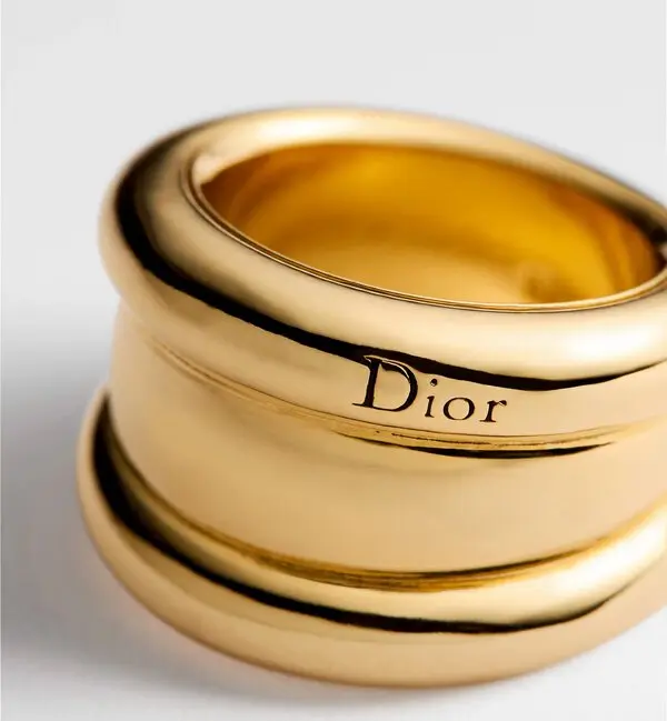 Dior Gold-plated Metal Ring - Golden