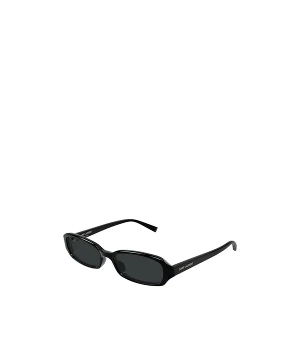 Saint Laurent Rectangular Frame Sunglasses - Black