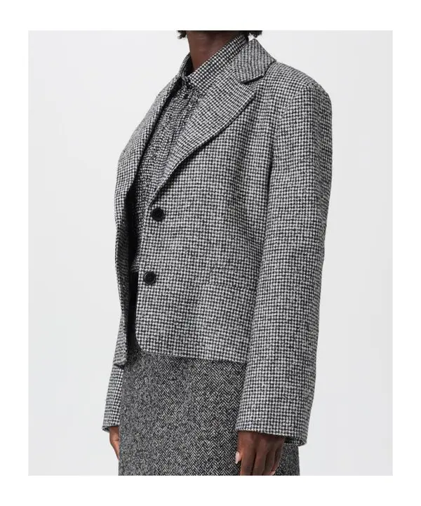 Ermanno Scervino Single-breasted Houndstooth Blazer