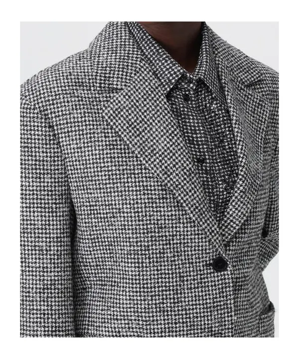 Ermanno Scervino Single-breasted Houndstooth Blazer