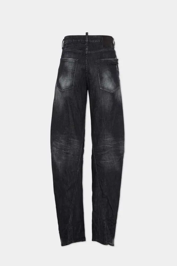 Dsquared2 Washed Tapered Jeans - Black