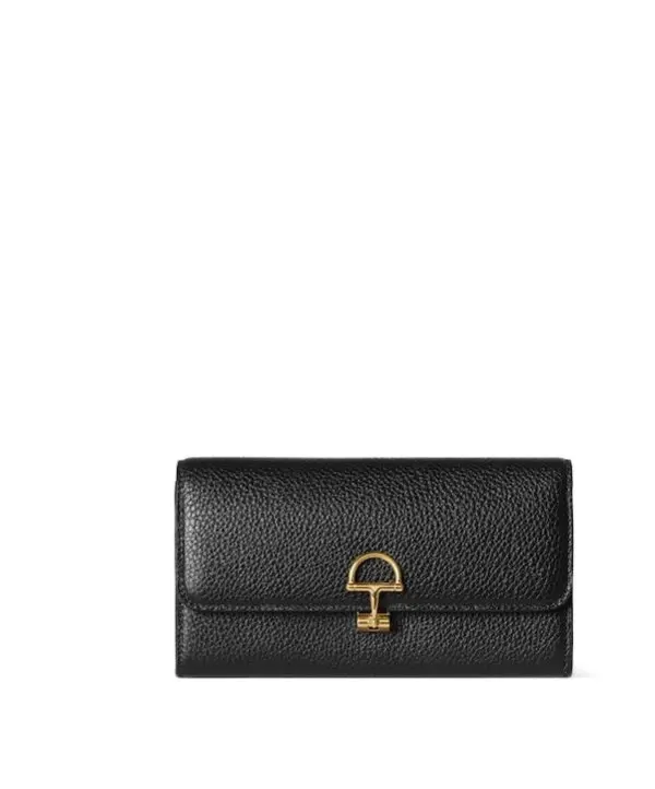 Gucci Softbit Continental Wallet - Black