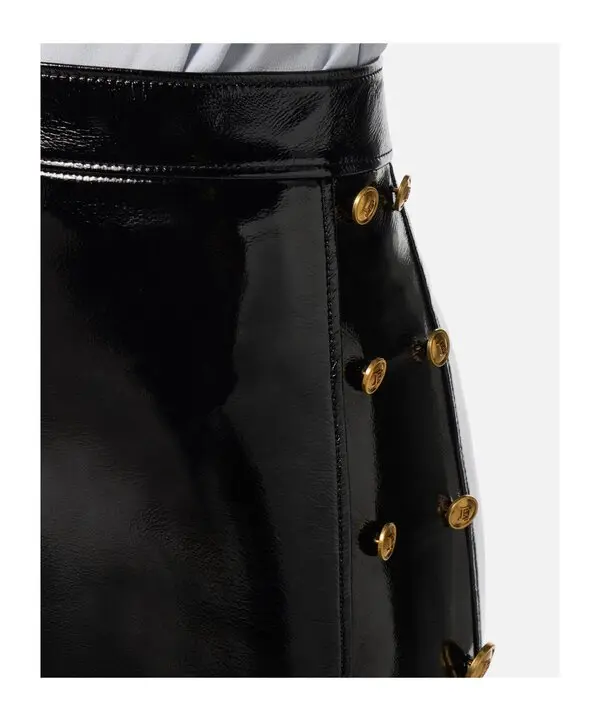 Elisabetta Franchi Button Detailed Midi Skirt