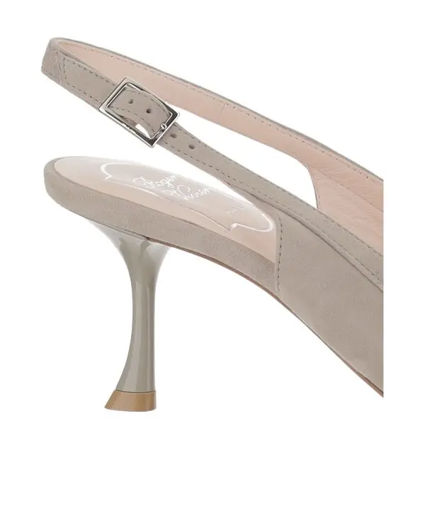 ROGER VIVIER Viv In The City Slingback Pumps - Nude