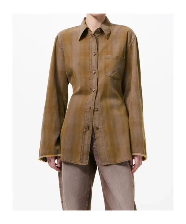 Our Legacy Daisy Checked Button-up Shirt