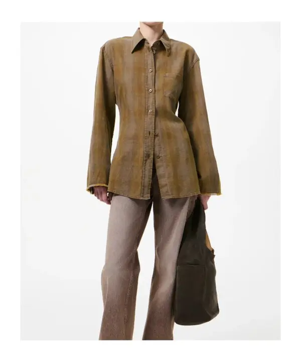 Our Legacy Daisy Checked Button-up Shirt