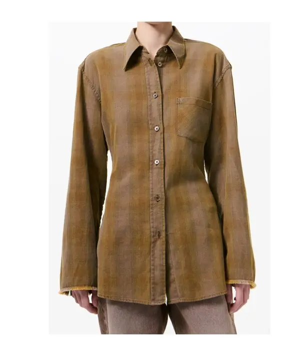 Our Legacy Daisy Checked Button-up Shirt