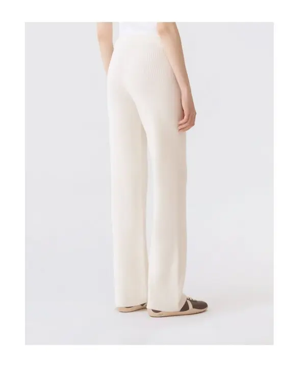Fabiana Filippi Ribbed Wide-leg Knit Pants