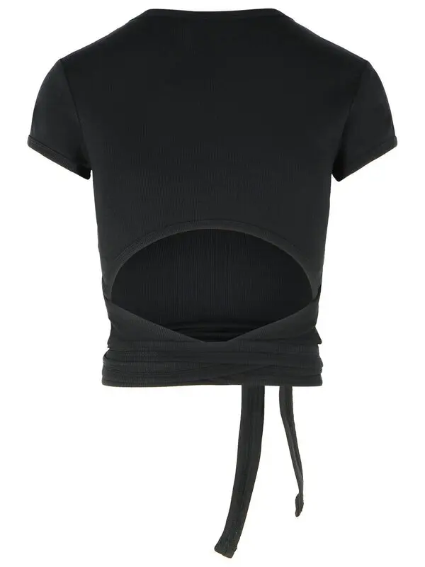 DIESEL® Bunny Tail S-1" T-shirt With Oval D Logo Detail - No