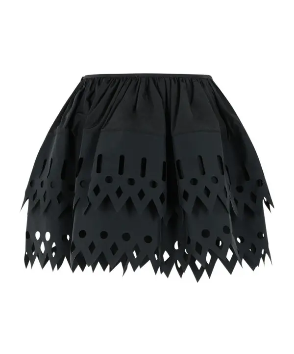 Blumarine Layered Mini Skirt