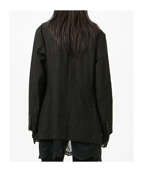 Our Legacy Reversible Drip Single-breasted Blazer