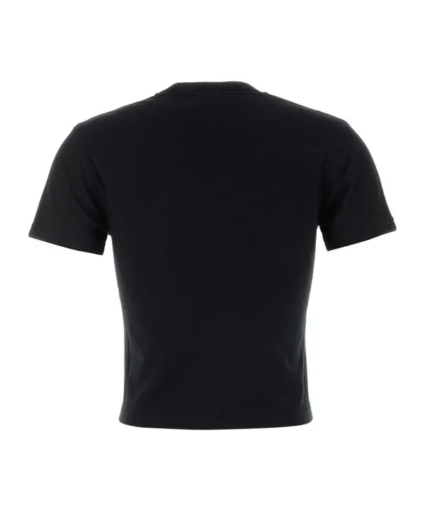 Gucci Cotton Jersey T-shirt With Crest Detailing
