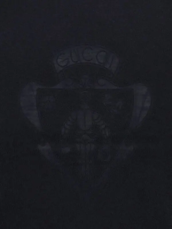 Gucci Cotton Jersey T-shirt With Crest Detailing